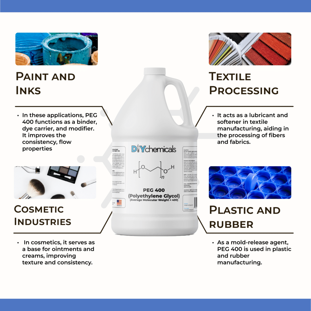 PEG - Polyethylene Glycol - DIYChemicals