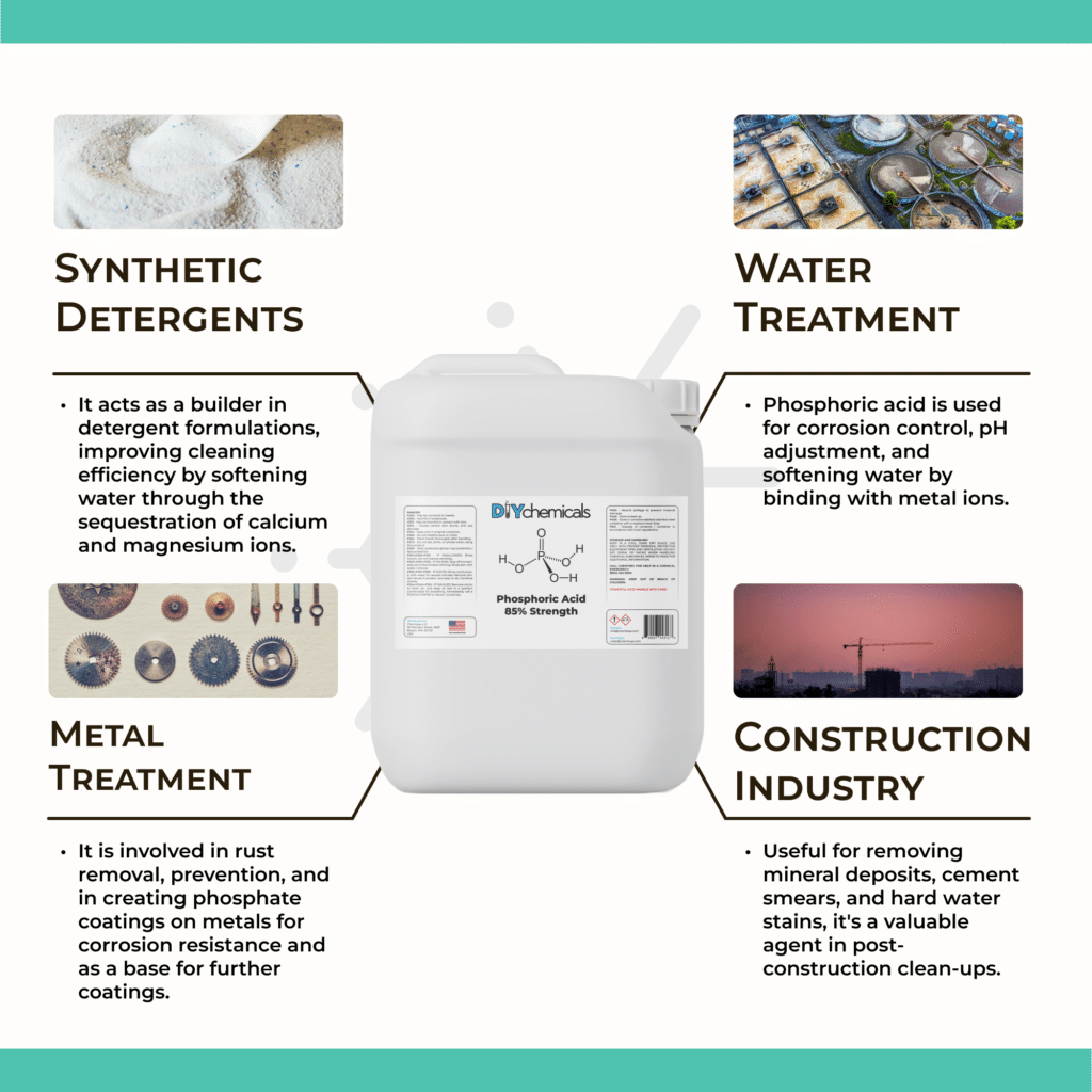 Phosphoric Acid (H₃PO₄) - Multiple Concentrations - DIYChemicals