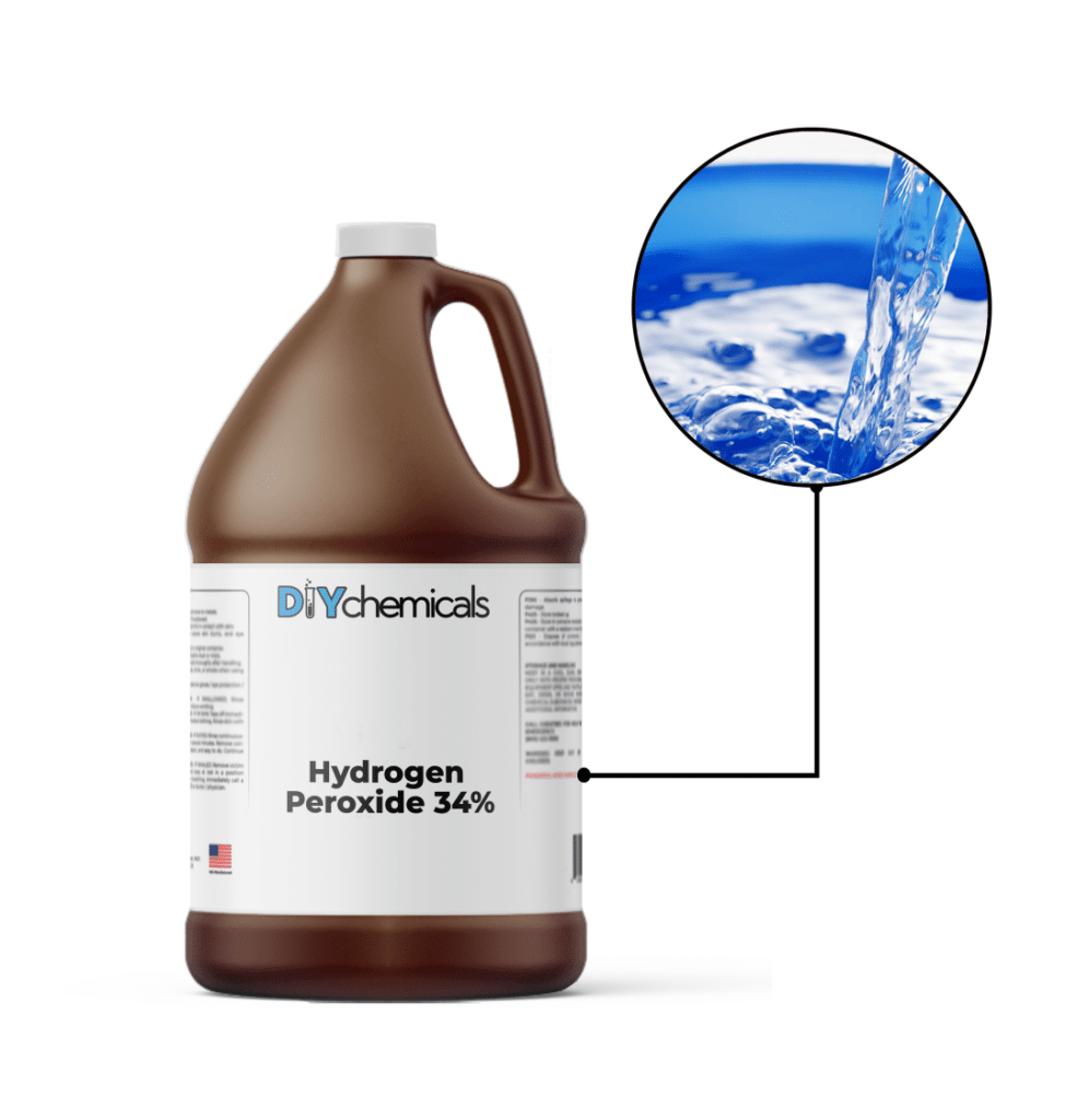 34% Hydrogen Peroxide - 11x Concentrated Hydrogen Peroxide