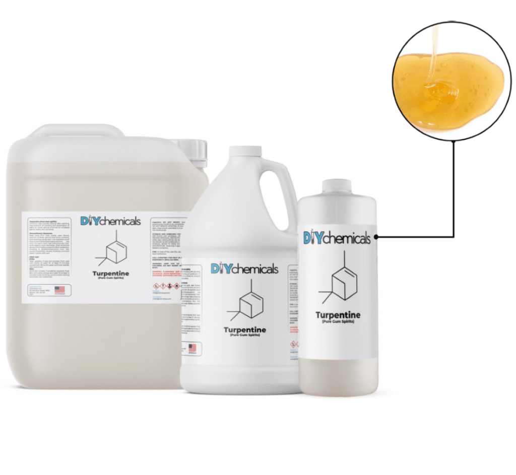 Turpentine - Pure Gum Spirits, Solvent - DIYChemicals