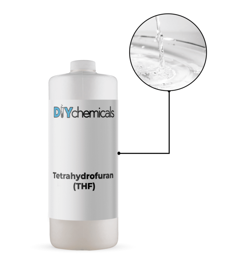 Tetrahydrofuran (THF) - 99%+ Concentration, Industrial Solvent, DIY Chemicals - DIYChemicals