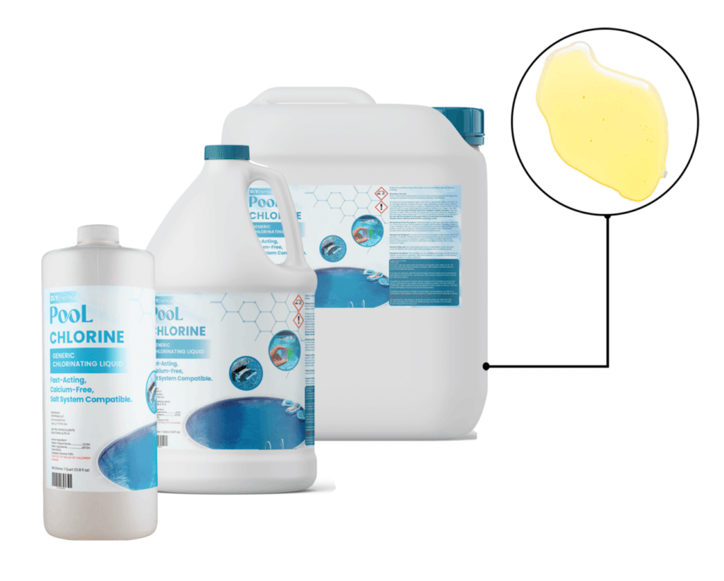 Liquid Chlorine - 12.5% Sodium Hypochlorite