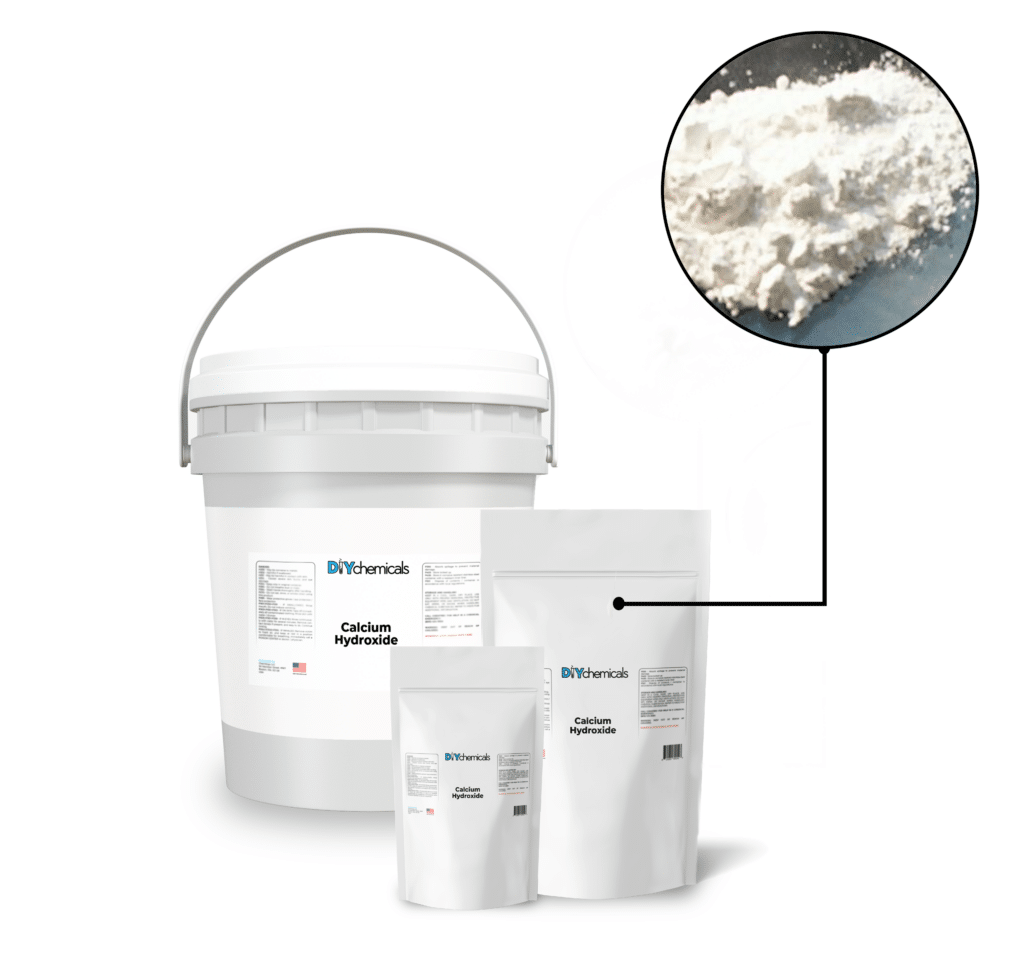 Calcium Hydroxide - 97%+ Concentration - DIYChemicals