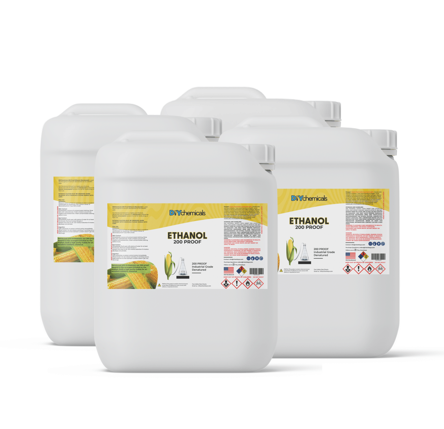 200 Proof Ethanol (EtOH) - Denatured