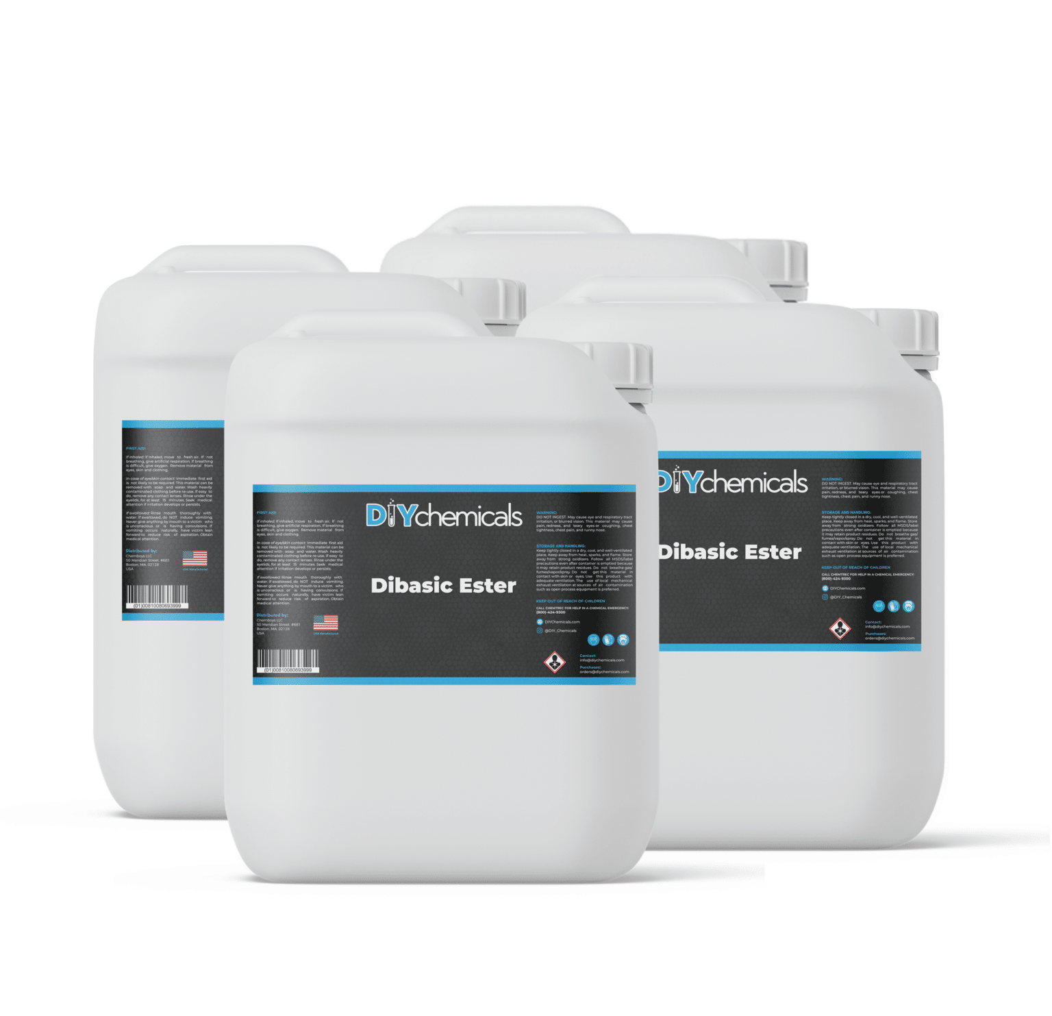 Dimethyl Ester - Dibasic Ester (DBE), Industrial Solvent, DIY Chemicals