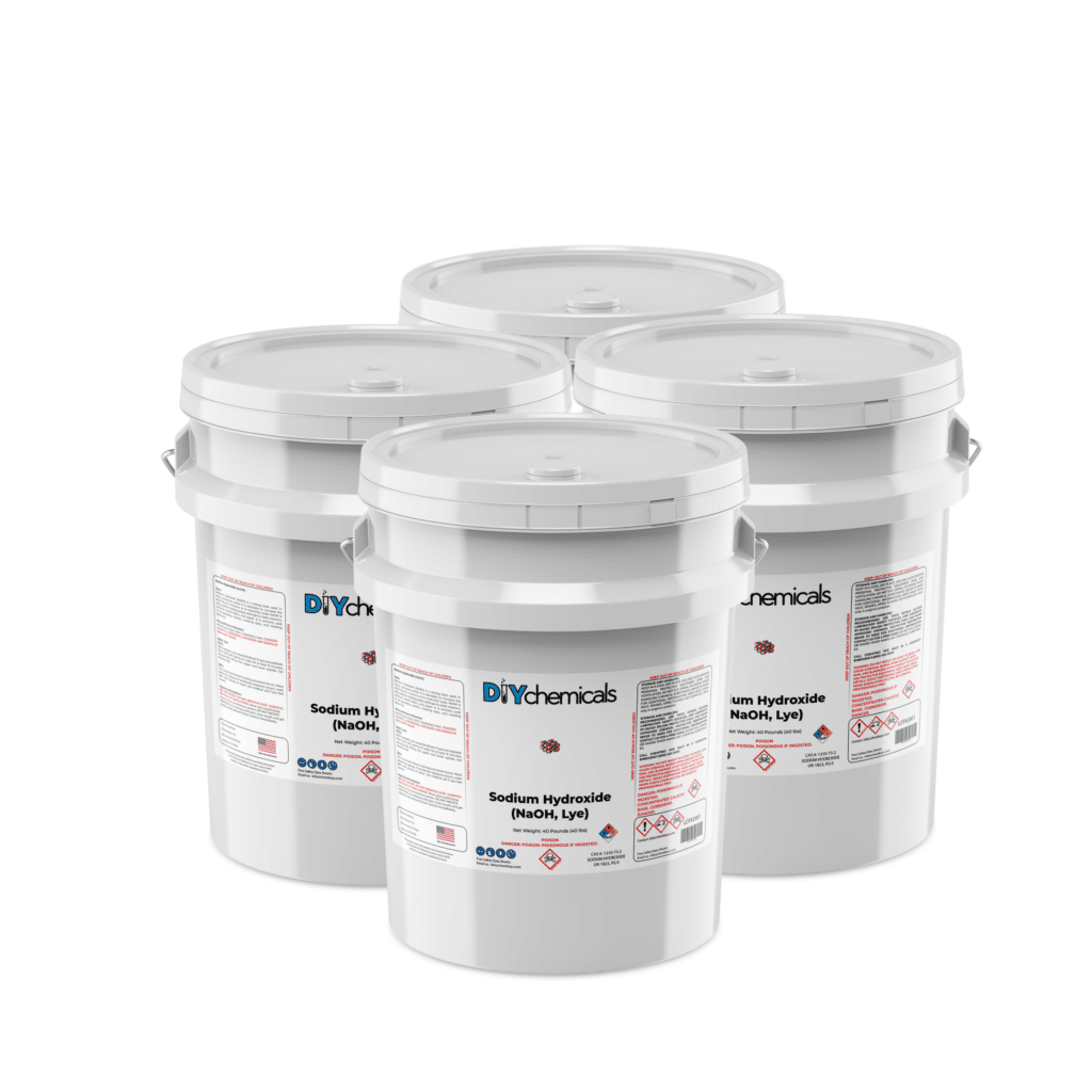 Sodium Hydroxide (Lye) - Flake or Beads