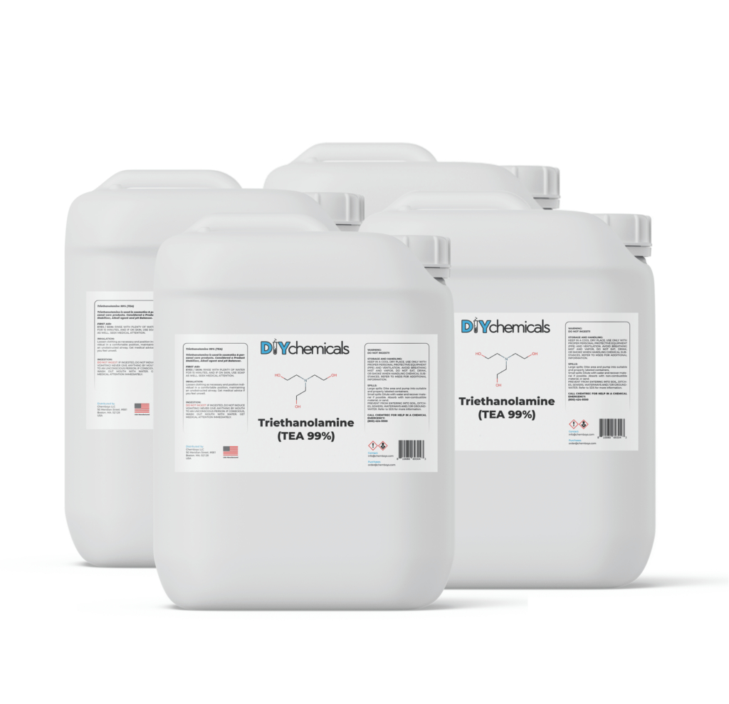 Triethanolamine - Multiple Concentrations - DIYChemicals